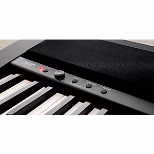 Korg XE20 Digital Ensemble Piano Bundle with Adjustable Stand, Bench, Power Supply, Damper Pedal, Keyboard Cover, Instructional Book, Austin Bazaar Instructional DVD, and Polishing Cloth