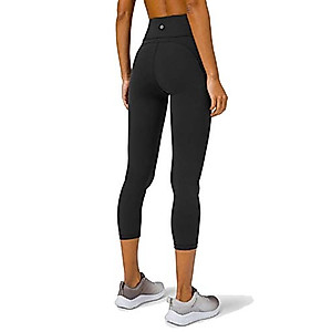 LULULEMON Invigorate High-Rise Crop 23" (Black, 4)
