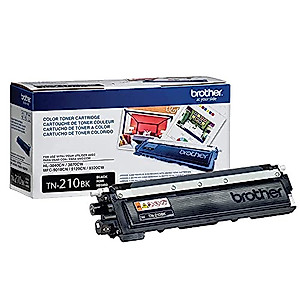 Genuine Brother TN210BK Black Toner Cartridge