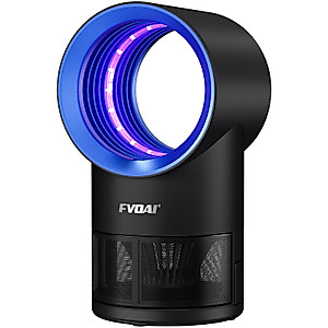 FVOAI Fly Trap Indoor, Fruit Fly Catcher Mosquito Killer Insect Trap with Sticky Glue Boards (Pink)