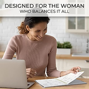 Simplified 2023 Daily Planner - Beautiful 8.5" x 10.5" Abstract Planner Notebook With Weekly And Monthly Spreads for Easy Planning - Perfect To Organize All Your Tasks and Boost Productivity