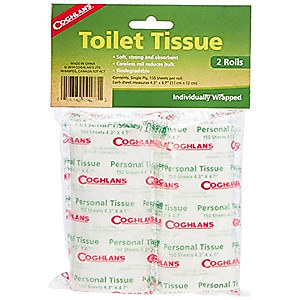 Coghlan's Packable Camp Toilet Tissue 2 count (pack of 1)