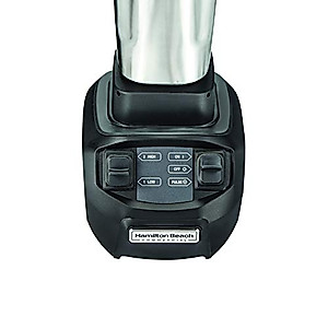 Hamilton Beach Commercial 32 Oz Stainless Steel Rio Bar Blender, 1.6 HP, Black (HBB255S)