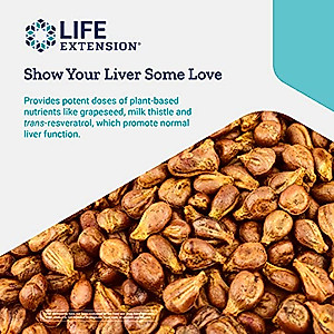 Life Extension Anti-Alcohol Complex - Hangover Relief Formula Supplement for Liver Health Support, Detox and Better Mornings After Drink - Gluten-Free, Non-GMO, Vegetarian - 60 Capsules