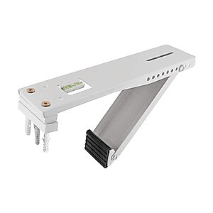 LBG Products AC Window Air Conditioner Bracket Light Duty Support Up to 85 lbs, Designed for 5,000 to 8,000 BTU Universal A/C Unit (LBW-S)