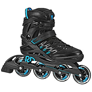 Roller Derby Aerio Q-84 Men's Inline Skates - Black/Blue - Size 09