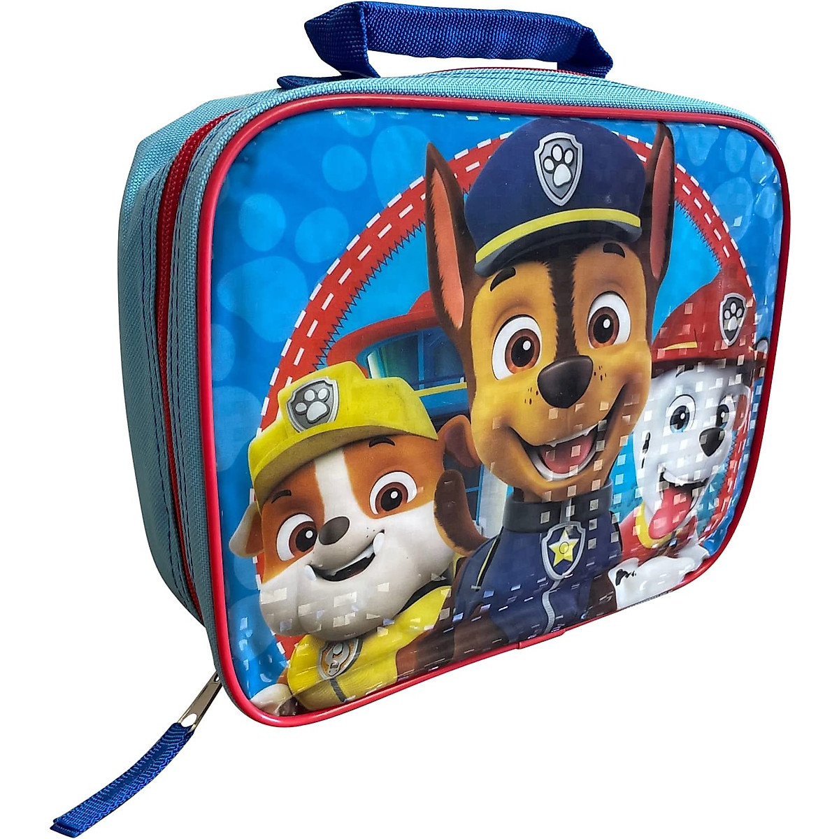 Fast Forward Paw Patrol Insulated Lunch Bag (Blue-Red)