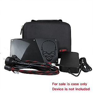 Hermitshell Hard EVA Travel Case fits Skull Intel NUC Kit NUC6i7KYK Mini PC