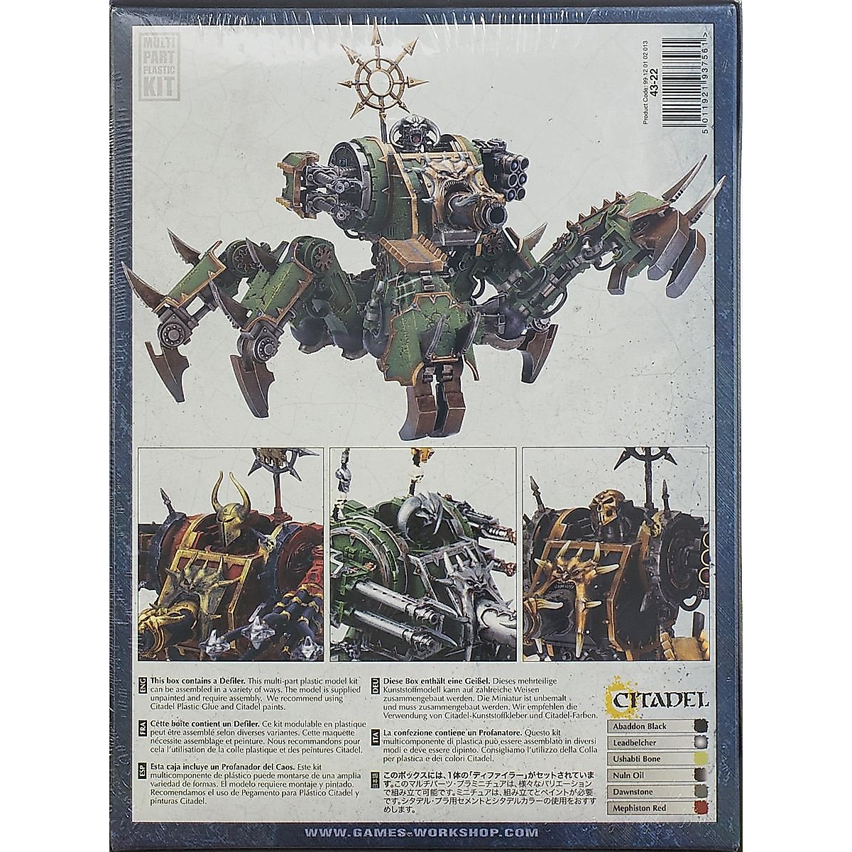 Chaos Space Marine Defiler Warhammer 40k by Games Workshop