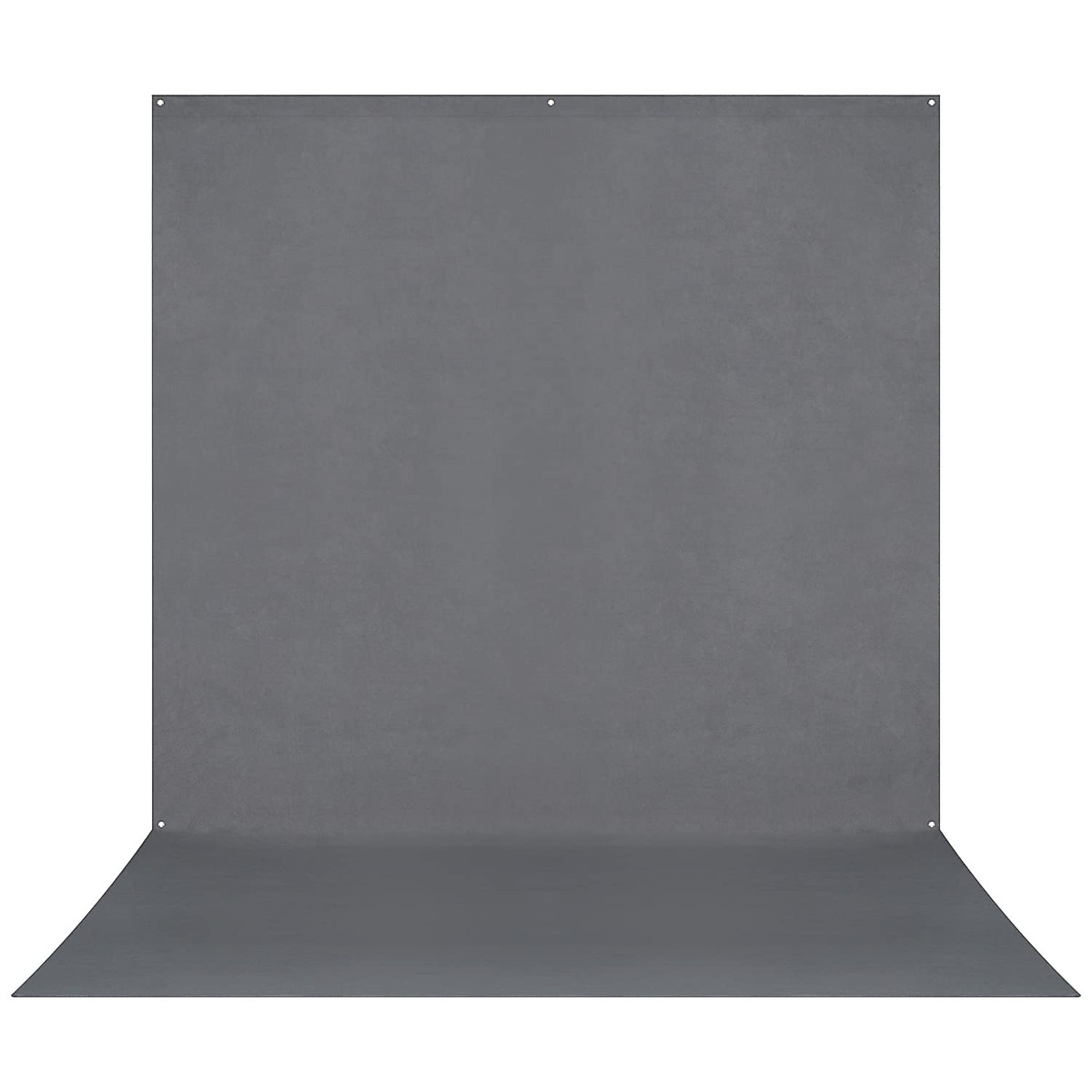 Westcott 8'x13' Neutral Gray Sweep X-Drop Pro Wrinkle-Resistant Backdrop Kit - for Full-Length Portraits, Group Photos, and Photo Booths