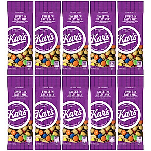 Kar's Sweet and Salty Trail Mix, 2oz Pouches (Pack of 10)