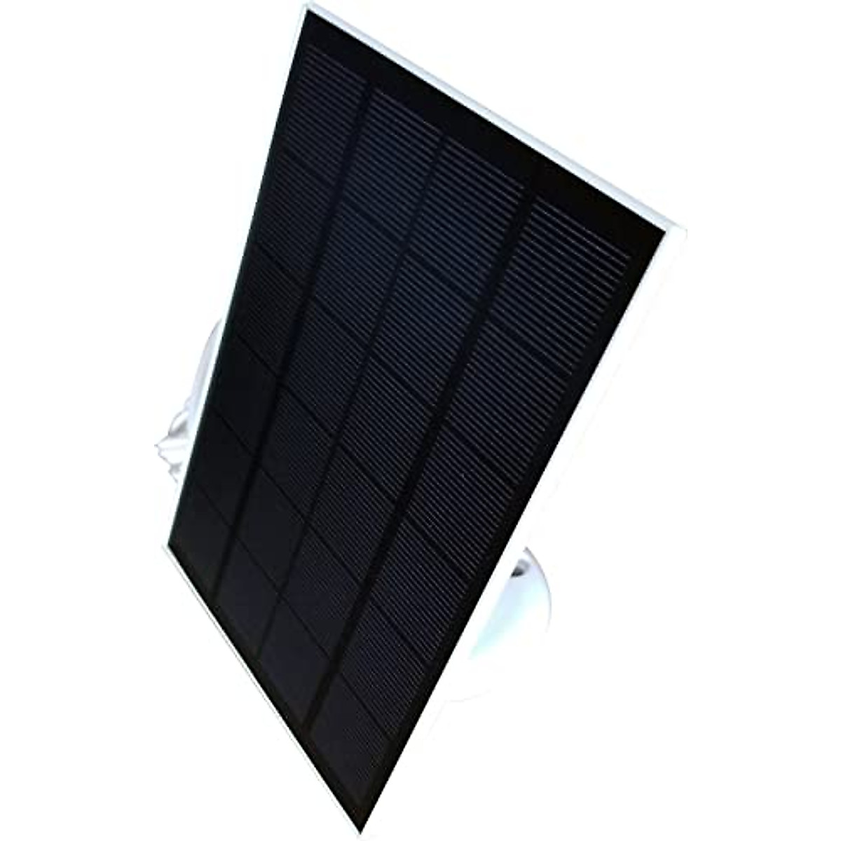 Solar Panel for Camera 3.3W Powered Surveillance Cam 10ft Charging Cable 5V microUSB Port