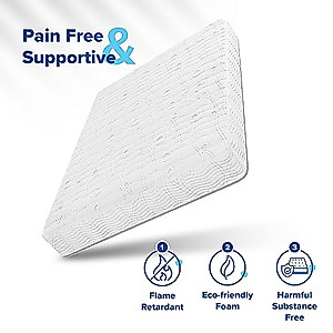 Olee Sleep 10 inch Omega Hybrid Gel Infused Memory Foam and Pocket Spring Mattress (Full)