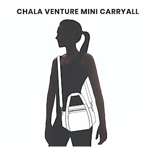 Chala Group Handbags Turtle CV Venture Mini Carryall Handbag, Crossbody Purse