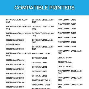 LD Products Remanufactured Ink Cartridge Replacements for HP 74 & 75 (2 Black, 2 Color, 4-Pack) for use in DeskJet: D4245 D4260 D4263 D4268 D4280 D4360 D4363 D4368 | OfficeJet: J5725 J5730 J5735 J5738