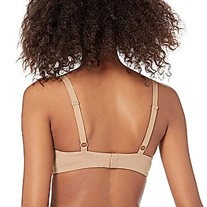 Amazon Essentials Women's Wireless Bra, Camel, 32A