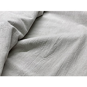 Get Bed Ready Stone Washed Cotton Casual Duvet Cover Set Solid Color Relaxed Modern Style Bedding Natural Wrinkled Lived-in Look Putty (Neutral, King)