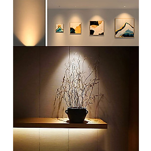 PAR20 LED Light Bulbs COB Spotlight(4 Pack) 10W AC85-265V 3000K Warm White E26 Medium Screw Base 80 Watt Equivalent Flood Light for Home or Office Space