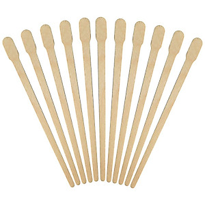 1000pcs Wax Spatulas Small Wax Wood Sticks, Waxing Applicator Sticks Wooden Craft Sticks Spatulas Applicators Hair Nose Wax Stick for Hair Body Eyebrow Removal