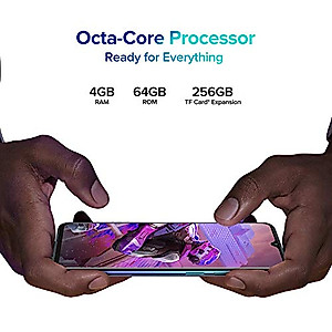 Ulefone Unlocked Smartphones Note 9P Android 11 Unlocked Cell Phones, Triple Rear Camera Triple Card Slots, 6.52" Waterdrop Full-Screen Dual SIM Phones, 4500mAh Global Bands, US Version - Green