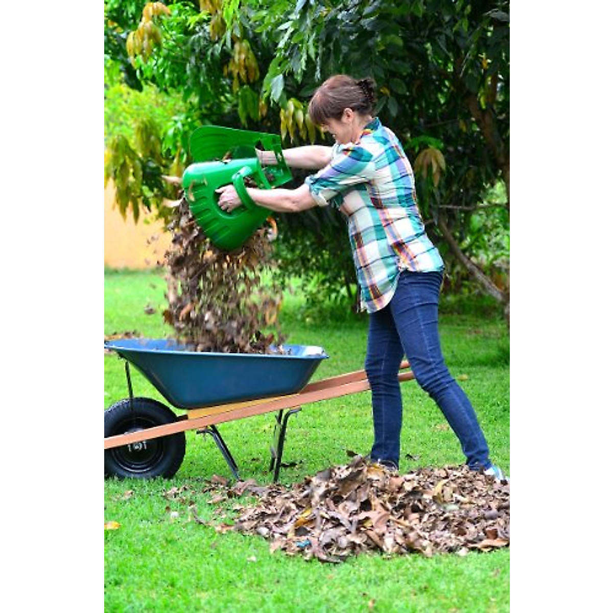 ReLeaf Leaf Scoops: Ergonomic, Large Hand Held Rakes for Fast Leaf & Lawn Grass Removal