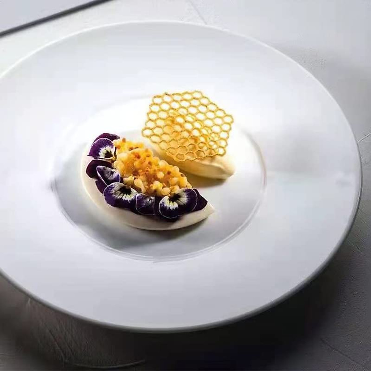 Cestony Lace Embossing Mat Texture Fondant Impression Mat Decorating Silicone Molds for DIY Cake Biscuit Cookies Sugar Pudding Chocolate Hard Candies Dessert Candle Decor