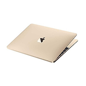 Apple MacBook (MLHE2LL/A) 256GB 12-inch Retina Display (2016) Intel Core M3 Tablet - Champagne Gold (Renewed)