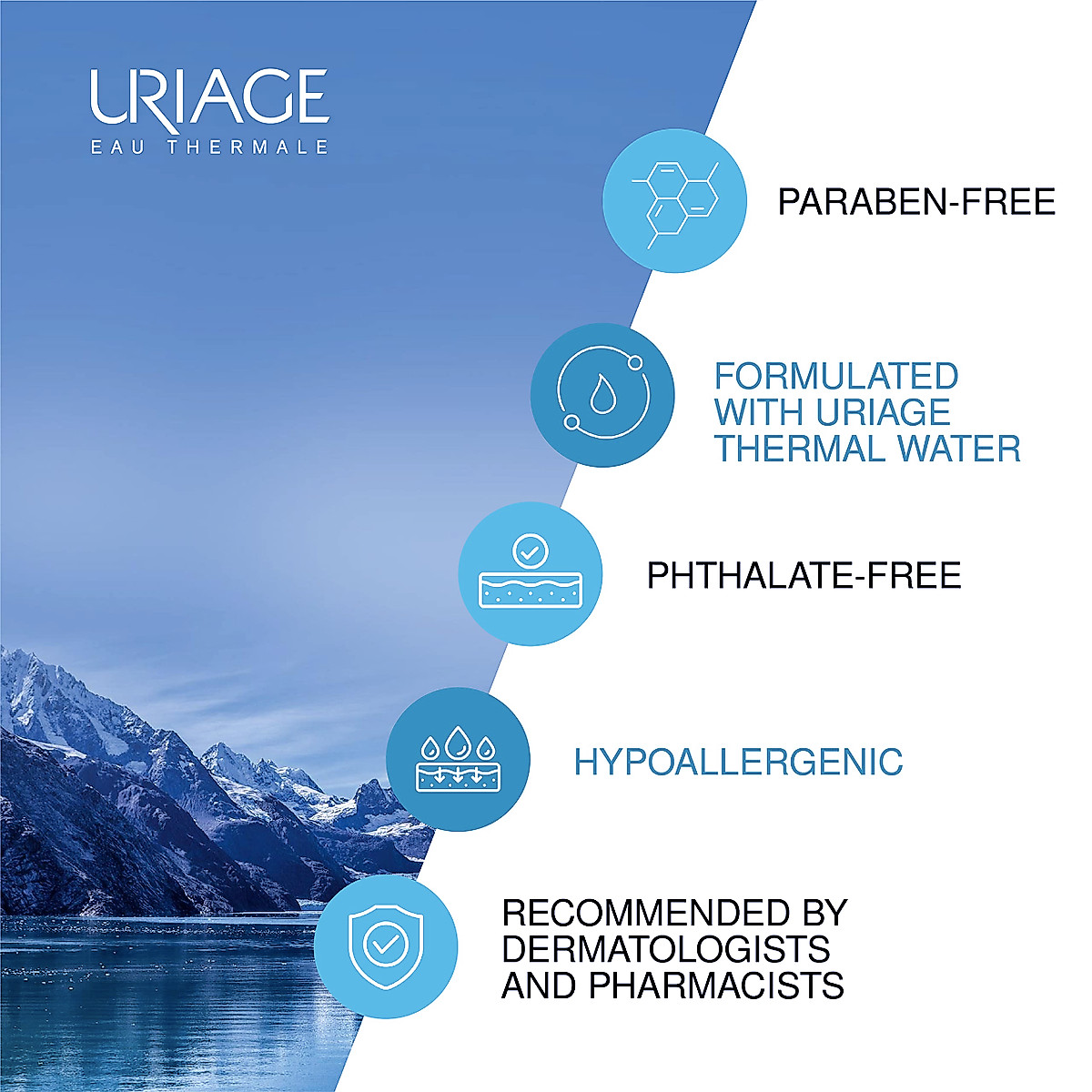 URIAGE Power 3 Clinical Strength Antiperspirant Deodorant | Long-Lasting, Fresh Scent for Sensitive Skin | 24-Hour Protection.