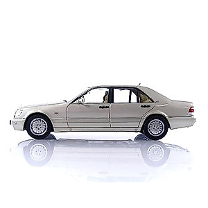 Norev 1997 S600 Smoke Silver Metallic 1/18 Diecast Model Car 183723