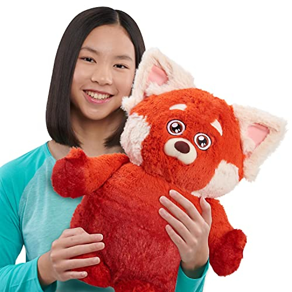 Disney and Pixar Turning Red Jumbo 16-inch Plush Red Panda Mei, Officially Licensed Kids Toys for Ages 3 Up by Just Play