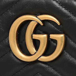 Gucci 447632 DTD1T Women's Shoulder Bag Marmont [Parallel Import], (1) NERO(1000)