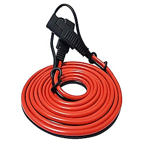 LINGYU SAE to SAE Extension Cable,Quick Disconnect Wire Harness SAE Connector, 14AWG Battery Charging Cablesfor Camp Trailer Solar Panels 2M/6.5FT