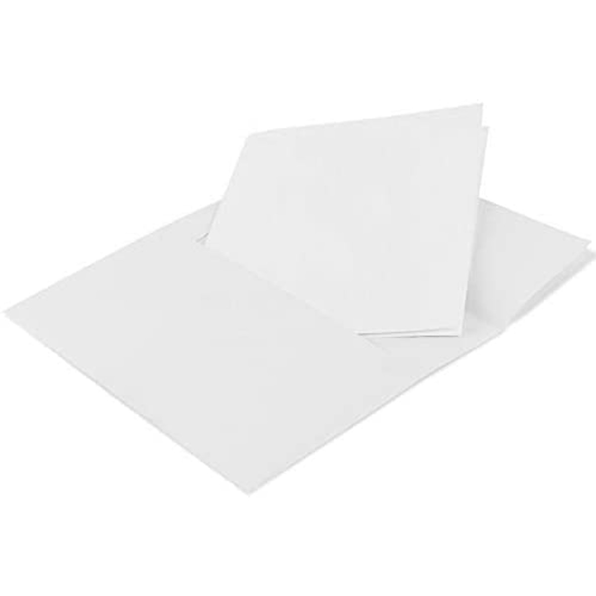 Heavyweight White Blank Cards With White Envelopes 4.25"x5.5" Greeting Cards Blank Cards And Envelopes Printable Note Cards With Corresponding Envelopes (25 Pack)