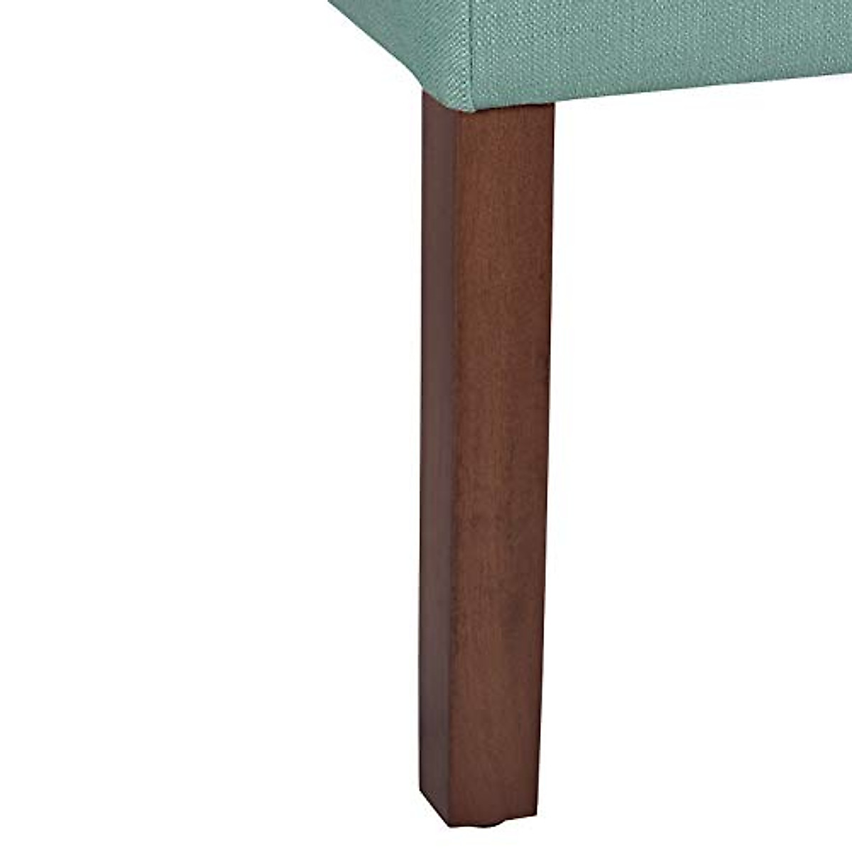 Homepop Home Decor | 4 – Button Tufted Upholstered Parsons Dining Chairs | Set of 2 Accent Dining Chairs, Aqua