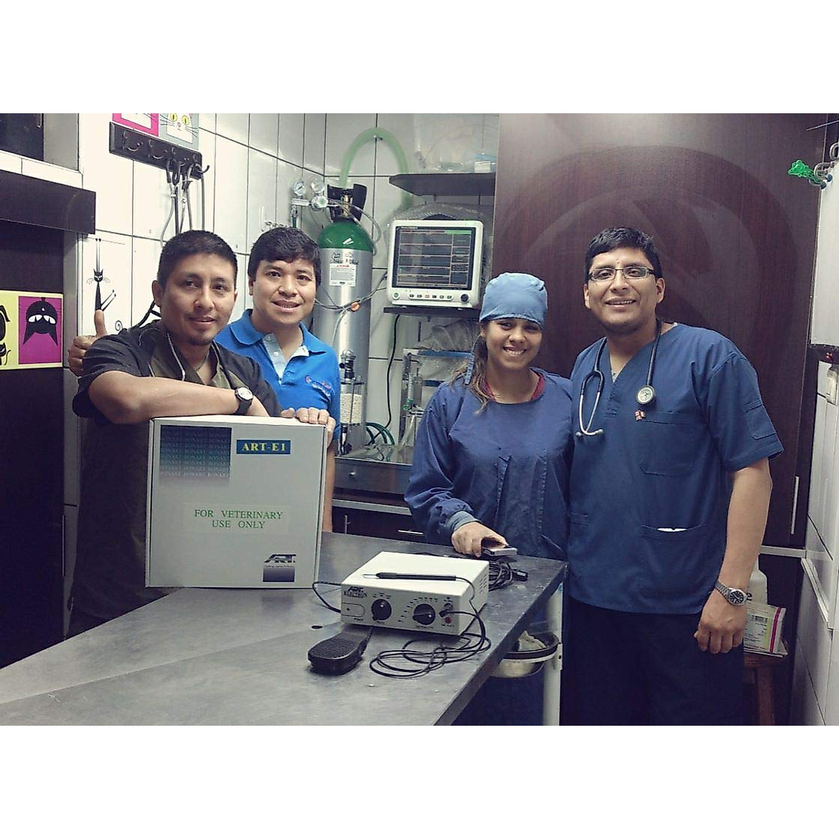 Utech PM5000V Veterinary Multi-parameters Monitor with SPO2, NIBP,Temp,ECG,PR,Resp