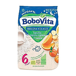 Bobovita Milk and Rice Gruel Multifruit for Babies (230g/8.1oz)