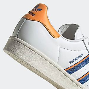 adidas Superstar Shoes Men's, Size 11, Core White/Team Orange/Orange Rush
