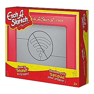 Etch A Sketch Classic, Drawing Toy with Magic Screen, for Ages 3 and up (Style May Vary)