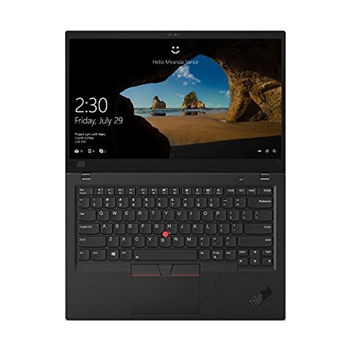 Lenovo ThinkPad X1 Carbon 6th Gen 14" FHD IPS Laptop i5-8250U 8GB 256GB Win10 Pro (Black)