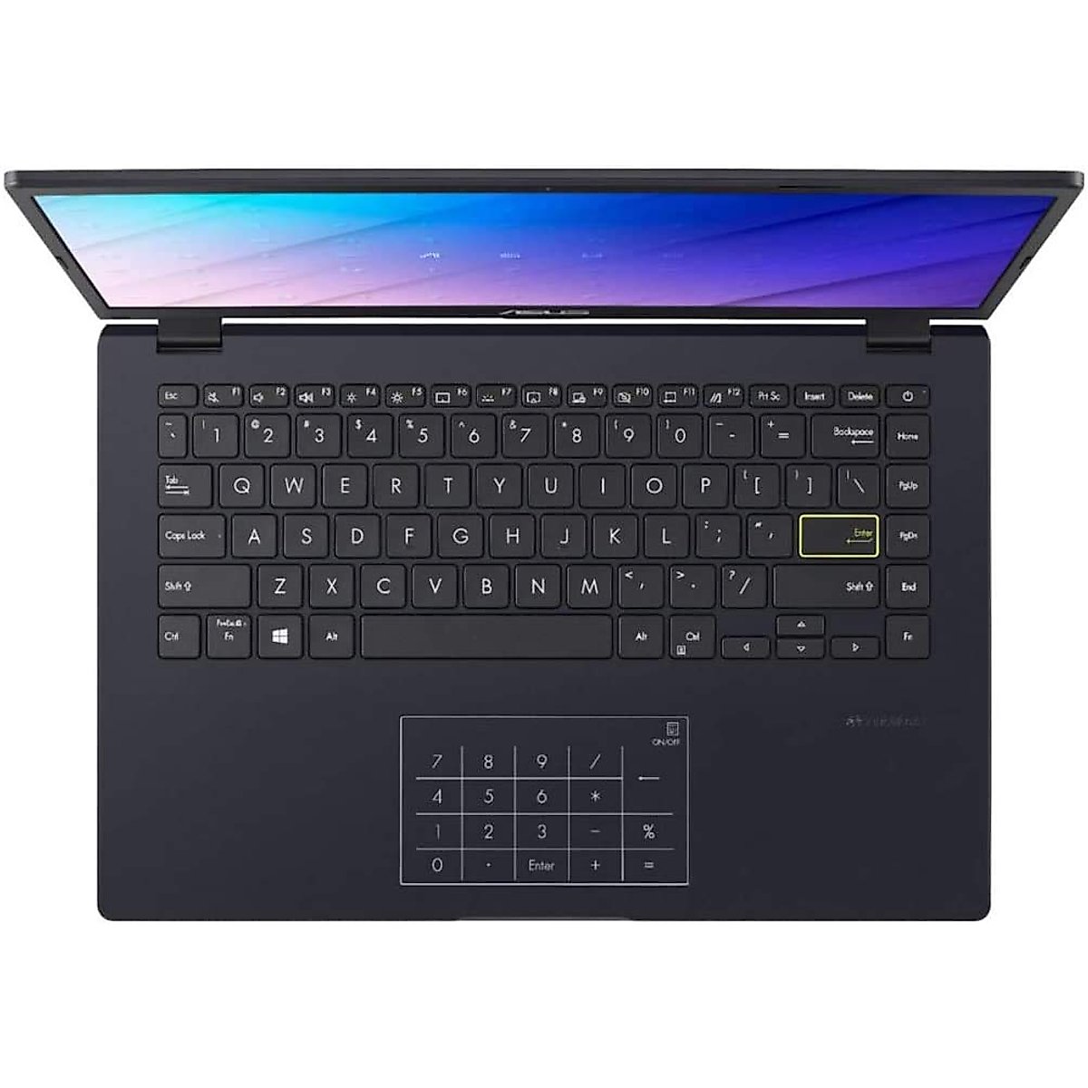 2021 Newest ASUS E410 14" Thin and Light Laptop Computer, Intel Celeron N4020 (up to 2.8GHz), 4GB DDR4 RAM, 128GB eMMC, 1-Year Office 365, WiFi, Bluetooth, HDMI, Webcam, Blue, Windows 10 S+AllyFlex MP