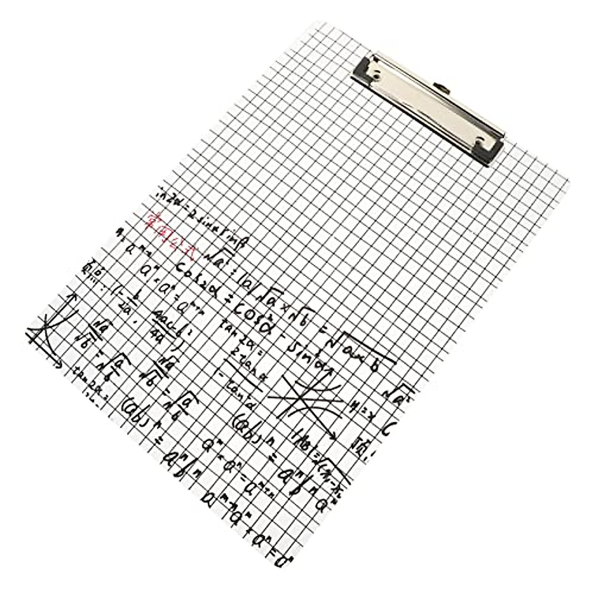 Ciieeo 2pcs Transparent Board Clip Glitter clipboard Gold clipboard File clipboards Writing clipboard Clip Boards Office clipboards White hardboard Nurse Bottom Plate Acrylic Business