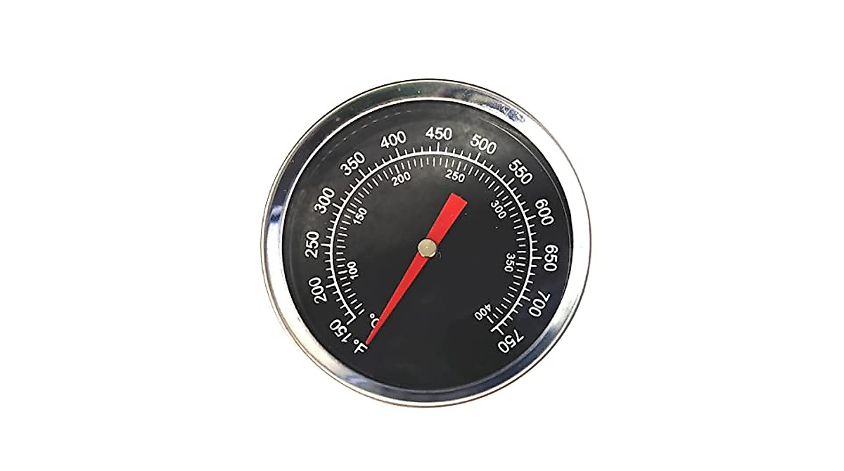 Black Dome Thermometer for Pit Boss Smoker Grills
