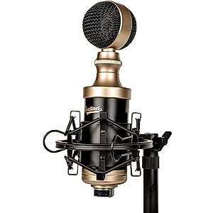 Headliner Los Angeles Starlight USB Condenser mic with Desktop Stand and Shock Mount for Mac, PC, Streaming, Podcasting, Gaming and Recording; Vintage Style