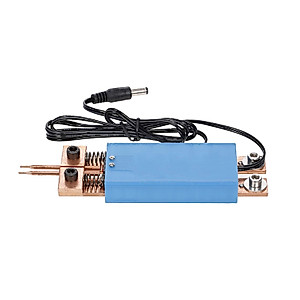 Shkalacar Integrated Type Spot Welding Pen, Automatic Trigger Weld Machine Accessory for 18650 Battery,Blue DIY Battery Spot Welder Pen