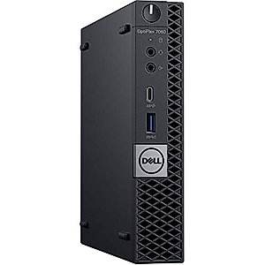 Dell OptiPlex 7060 Micro Form Factor Desktop Computer Intel Core 8th Gen i7-8700T 2.40GHz 6-Core CPU 32GB DDR4-2666MHz Memory 1TB NVMe PCIe SSD Windows 10 Pro