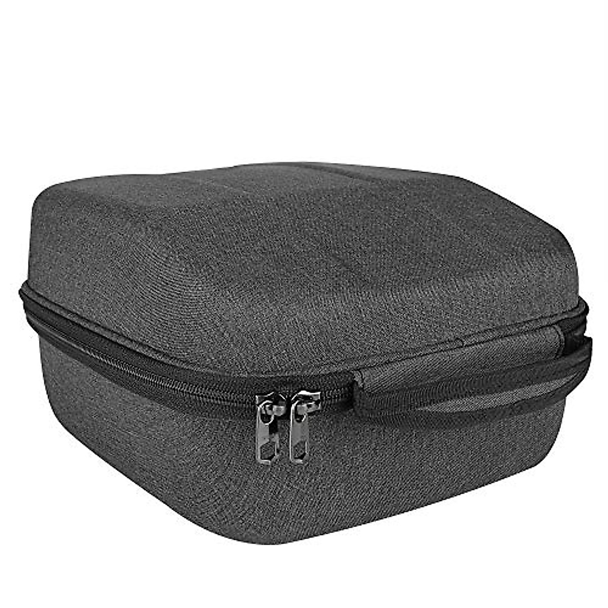 Geekria Shield Case for Large-Sized Over-Ear Headphones, Replacement Protective Hard Shell Travel Carrying Bag with Cable Storage, Compatible with ATH-WP900, Sony MDR-Z7M2 Headsets (Dark Grey)