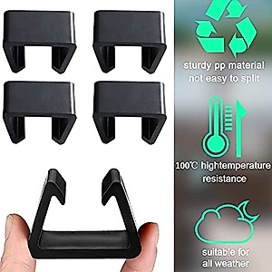 8 PCS Outdoor Furniture Clips, Sofa Wicker Sectional Patio Furniture Clips, Wicker Chair Fastener, Wicker Furniture Clamps Connectors, Connect Sectional Module Outdoor Couch Patio Furniture
