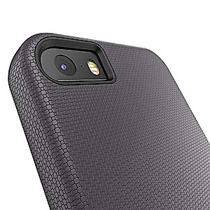 Crave iPhone SE [2016](1st gen) Case, Dual Guard Protection Series Case for iPhone 5 / 5s / SE - Black