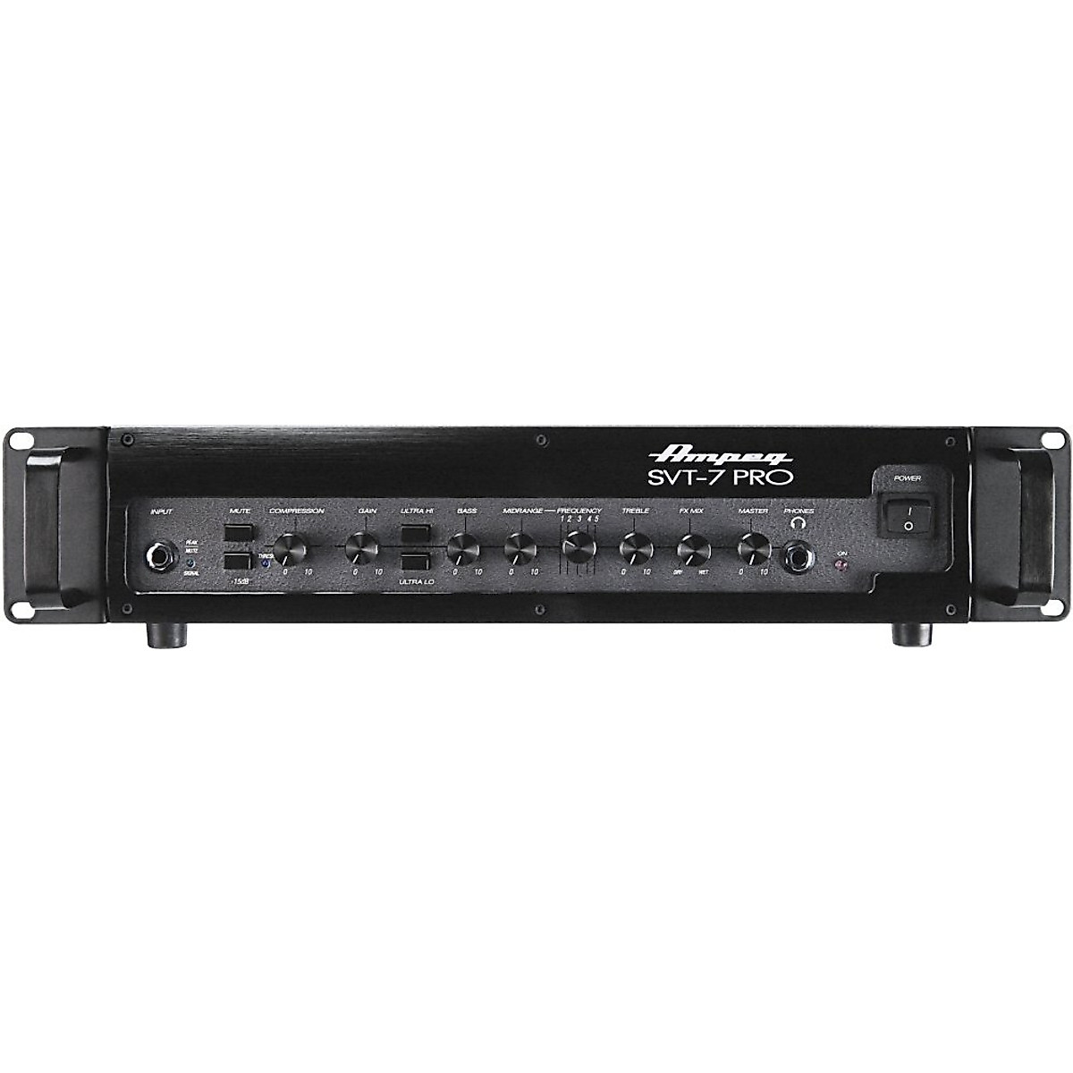 Ampeg Pro Series SVT7PRO 1000 Watt Tube/Solid State Hybrid Class D Bass Amplifier Head
