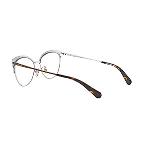Coach HC5108 Prescription Eyewear Frames, Brown Silver Gold Gradient/Demo Lens, 54 mm
